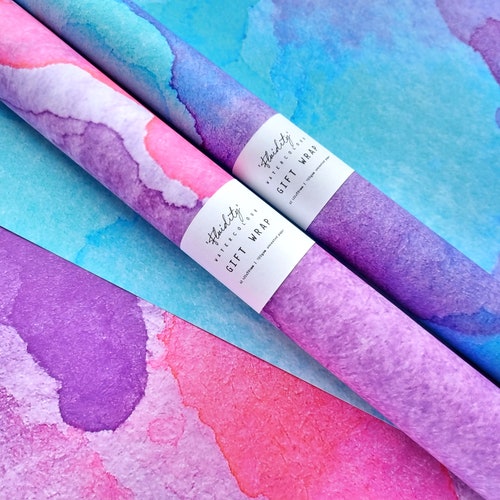 Butterfly Wrapping Paper Butterfly Birthday Paper Butterfly - Etsy