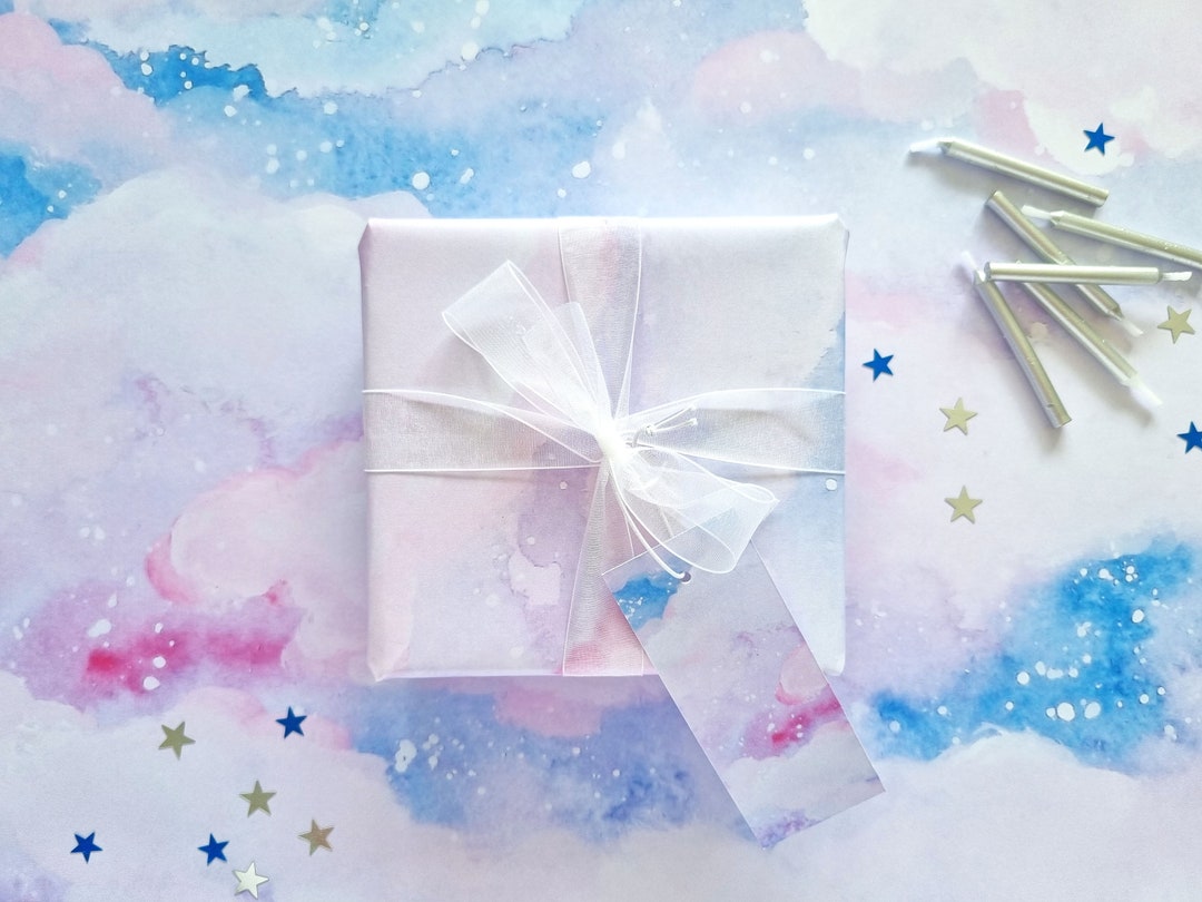 Gift Wrap Sets, Featuring My Cute Pastel Design 'dreamy' Complete With ...
