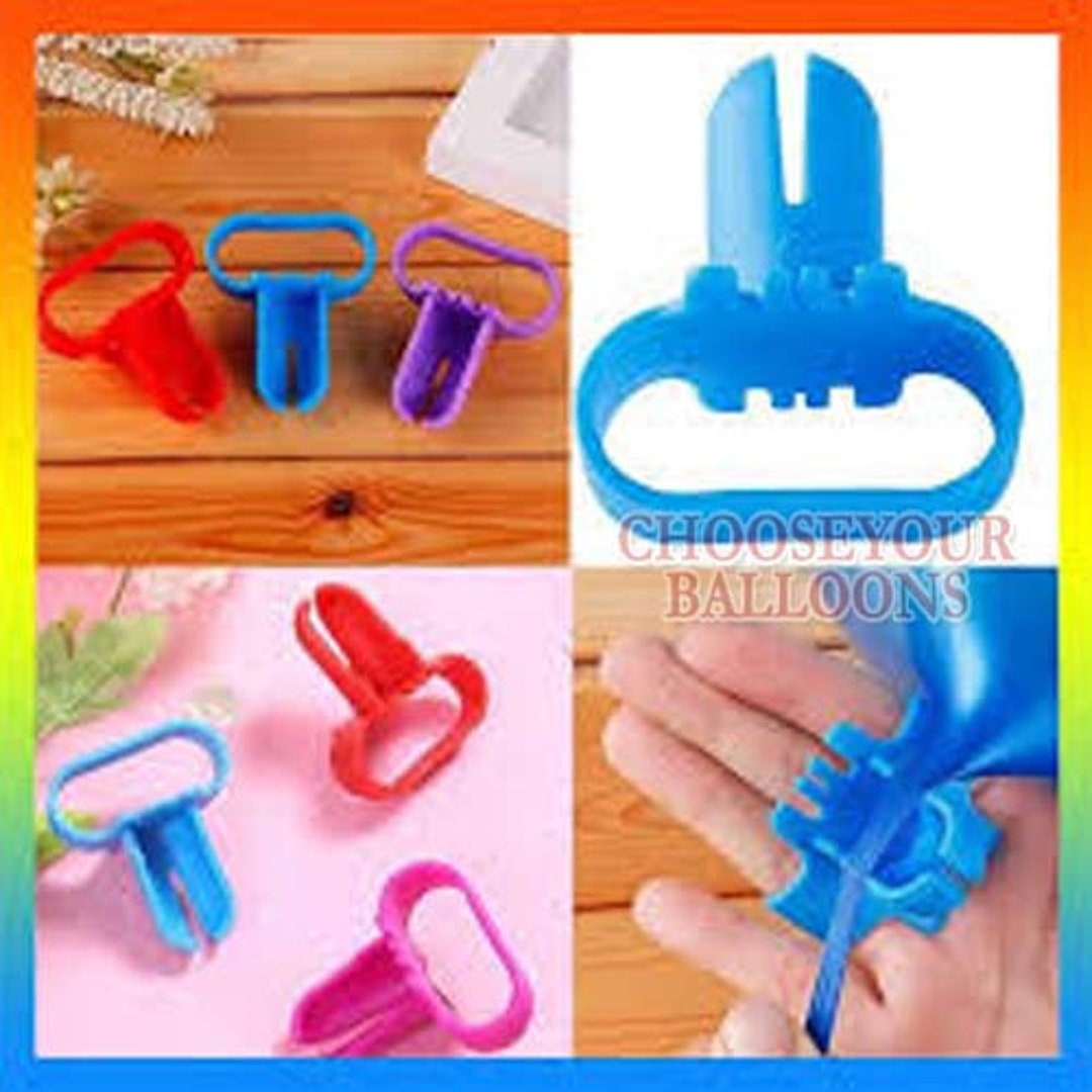 2/5PCS Balloon Knot Tying Tie Quick Balloons Knotter Wedding - Etsy