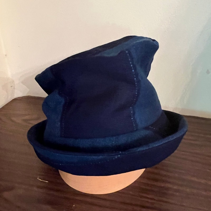 Denim Blue Hat - Etsy