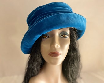 Teal Blue Hat - Etsy