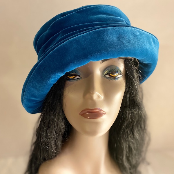 Womens Velvet Hat - Etsy