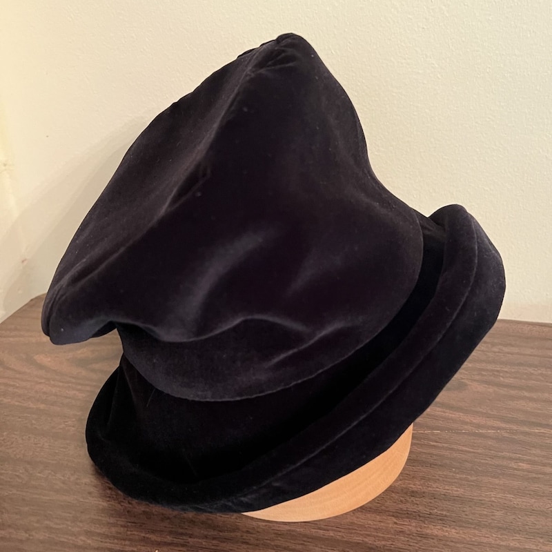 Velvet Top Hat - Etsy