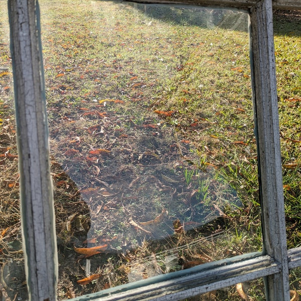 Antique Wavy Glass Panel - Etsy