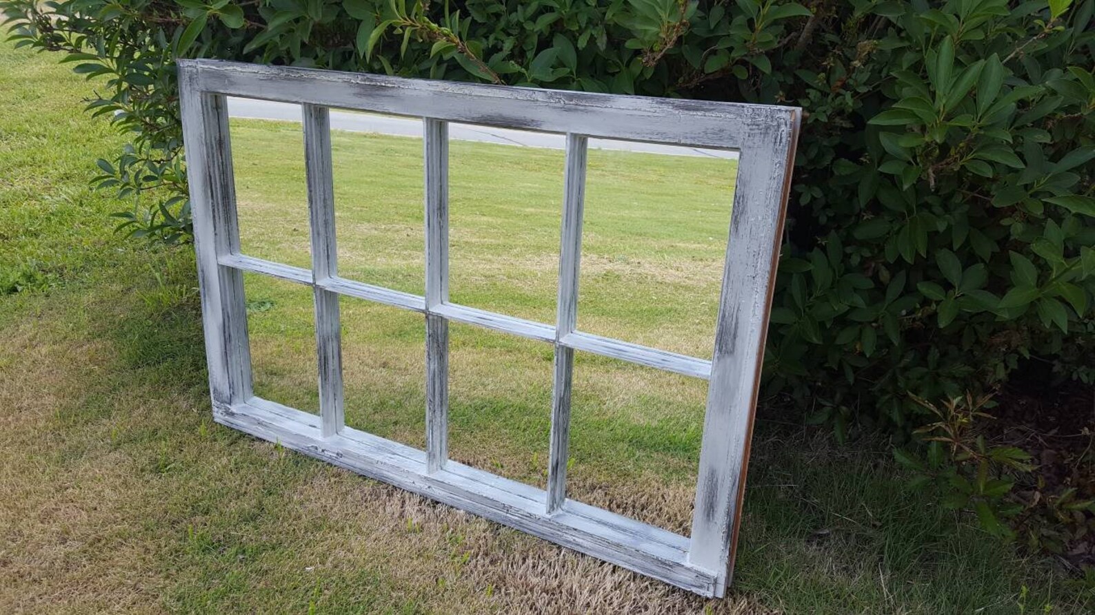 36x20 8 Pane Old Antique Shabby Vintage Window Sash Farm House Shabby ...