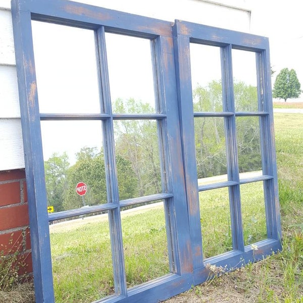 Navy Blue Window Frame - Etsy
