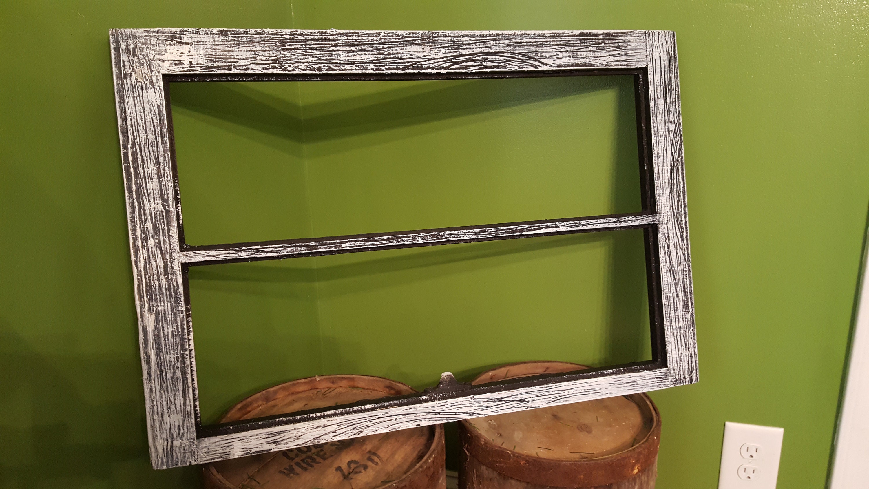 Vintage authentic reclaimed antique window pane 6 pane 20x32 | Etsy