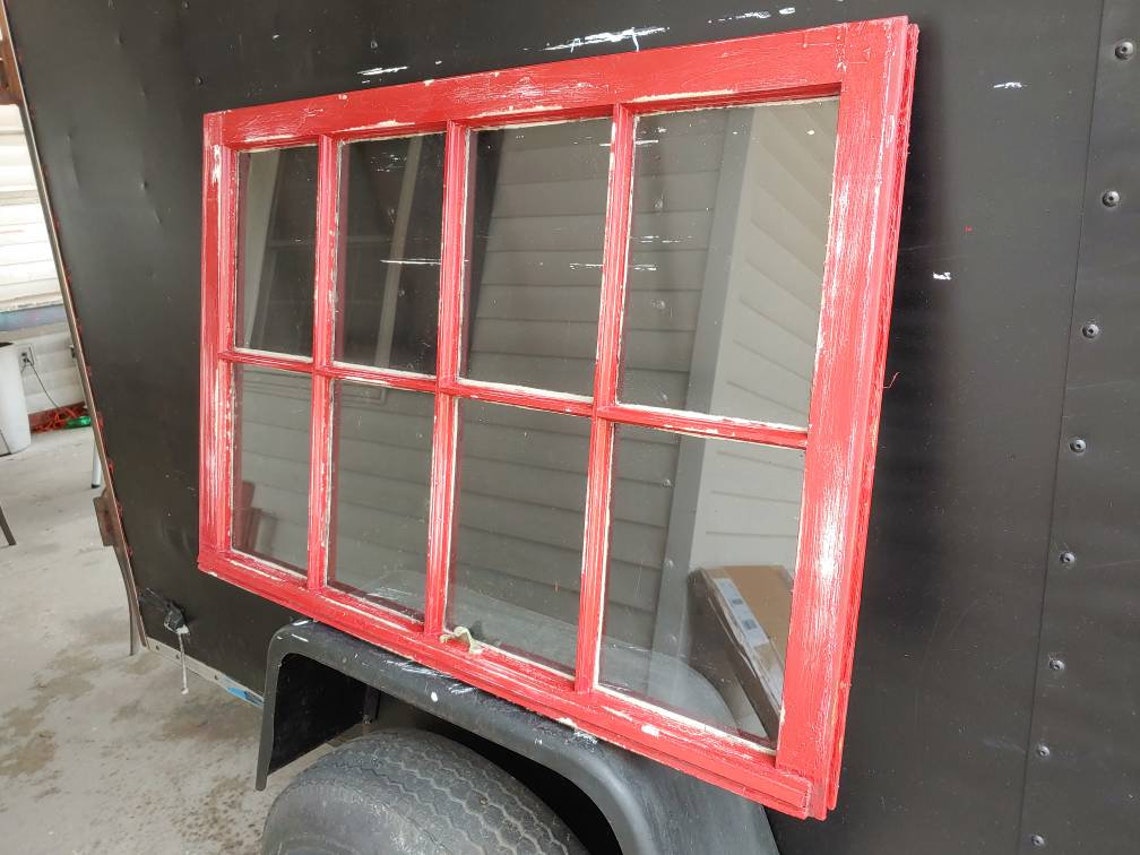 36x20 8 Pane Old Antique Shabby Vintage Window Sash Farm House | Etsy