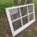 Vintage Antique Farm Window Sash Frame, 6 Pane Authentic Window Pane ...