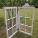 Vintage Antique Farm Window Sash Frame 6 Pane 32x20 Wedding Set Seating ...