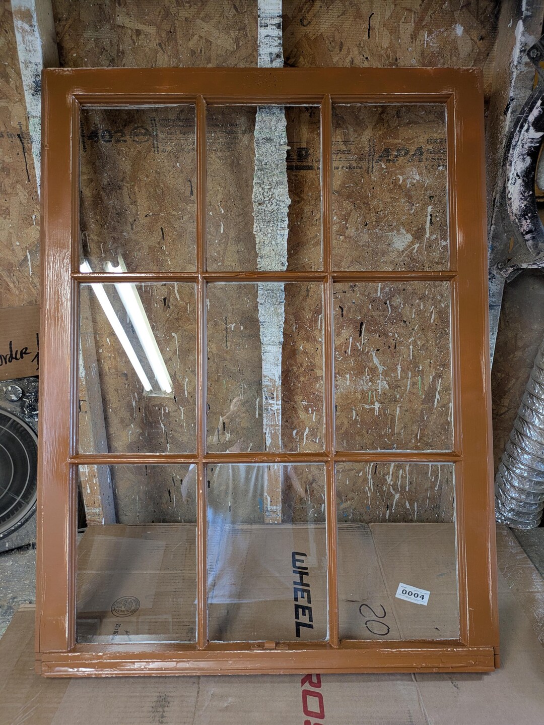 Vintage Antique Farm Window Sash Wood Authentic Antique Window, Wall ...