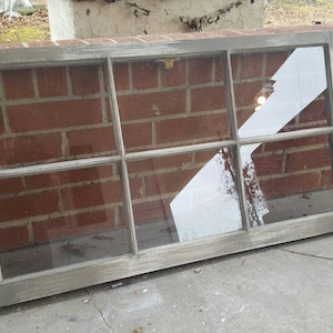 32x20 6 Pane Vintage Antique Window Sash Rustic Shabby Distressed ...
