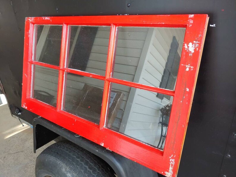 32x20 6 Pane Old Antique Shabby Vintage Window Sash Farm House Shabby ...