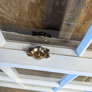Complete Set Window Frame Sashes, Upper and Lower With Hardware ...