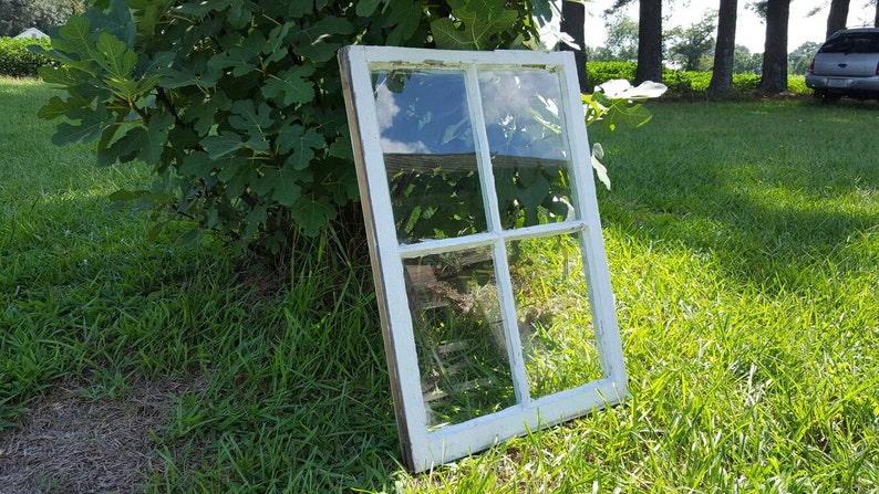 Vintage Antique 4 Four Pane Window Sash Frame Farm House - Etsy