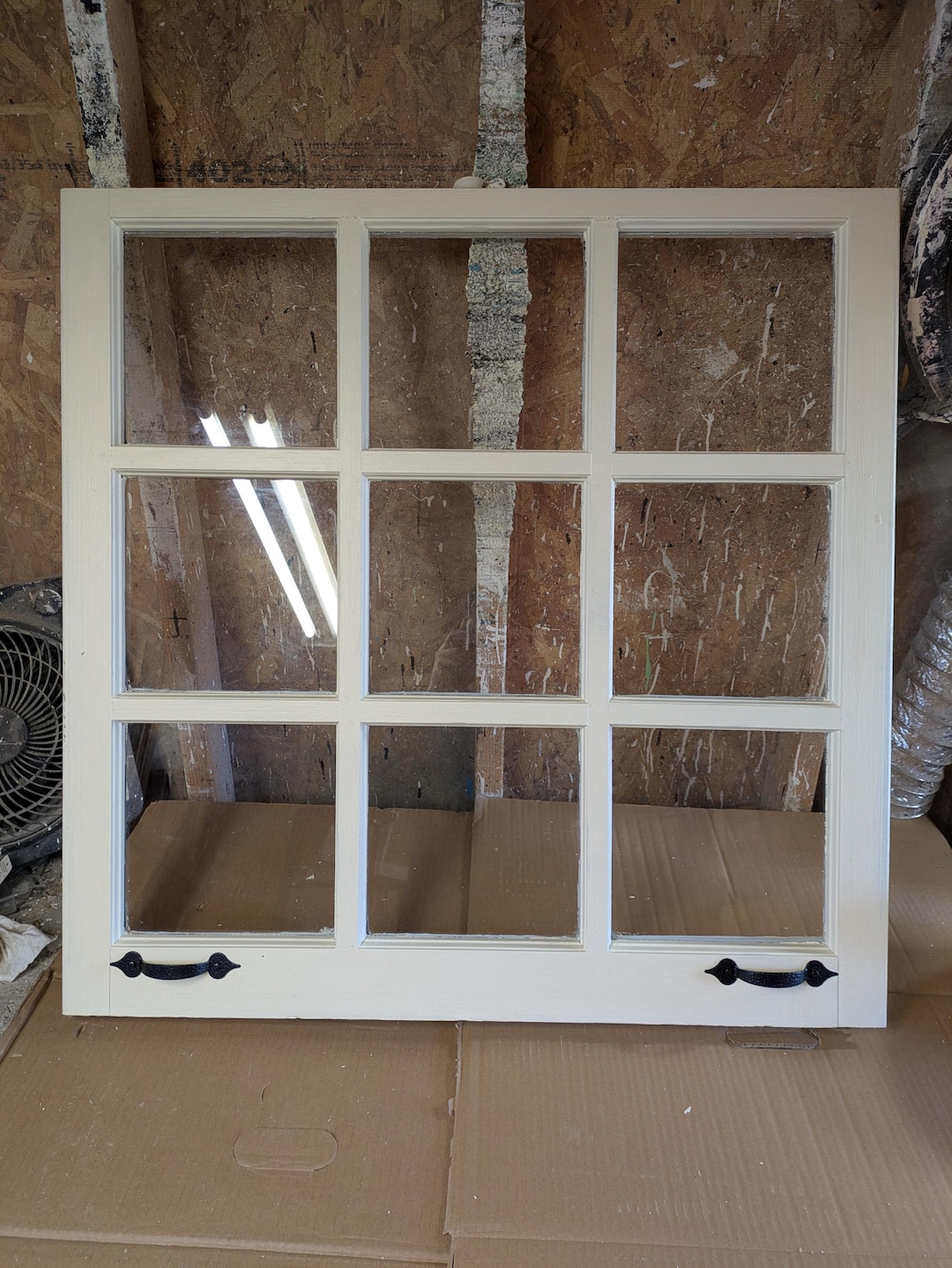 Single Pane Beautiful Antique Wooden Frame Historic Window Sash, Rustic ...