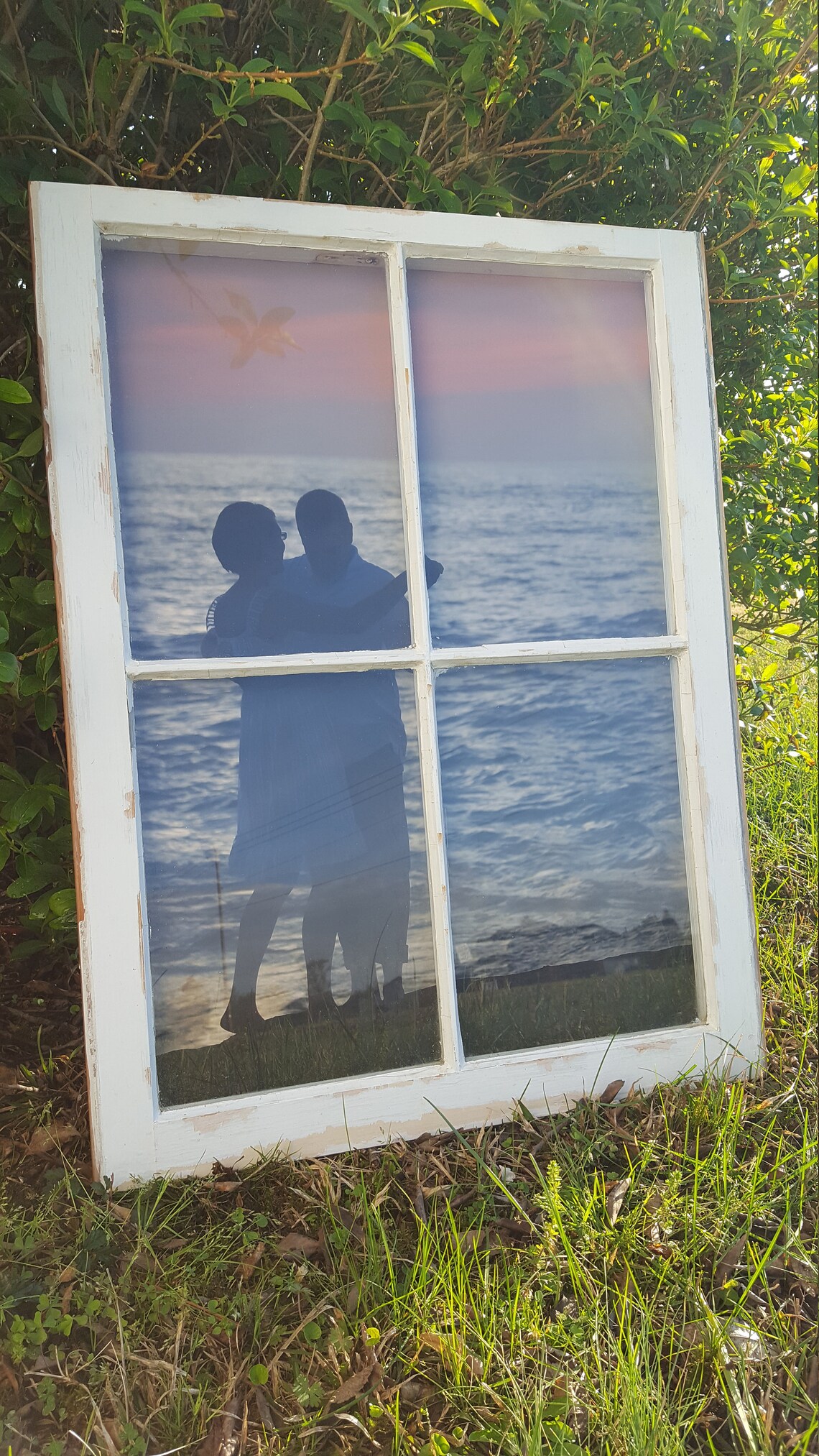 Vintage Authentic Reclaimed Antique Window Pane, 4 Pane, 31x20 - Etsy