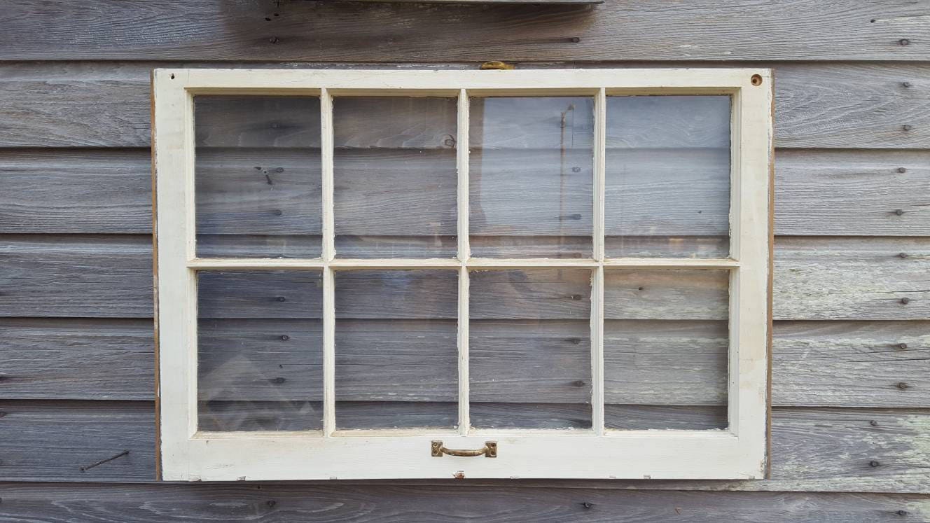 36x24 8 Pane Old Antique Farm Shabby Vintage Window Sash | Etsy