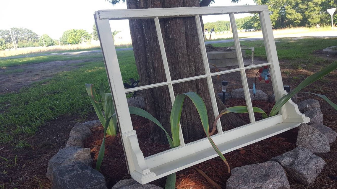 22x36 8 Pane Old Antique Shabby Vintage Window Sash Farm House | Etsy