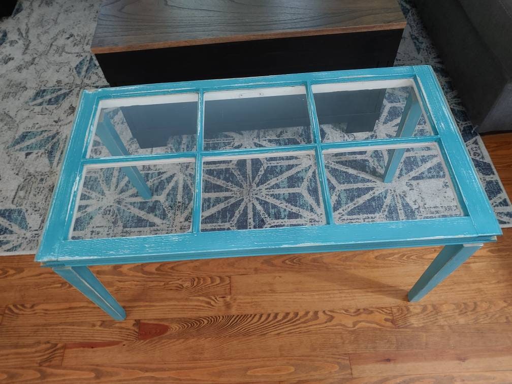 Antique Farm Window Coffee Table Side Table Outdoor Indoor - Etsy
