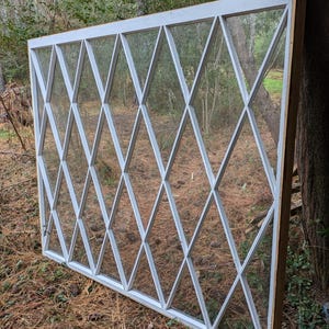 Vintage Antique Farm Window Sash Wood Authentic Antique Window, HUGE ...