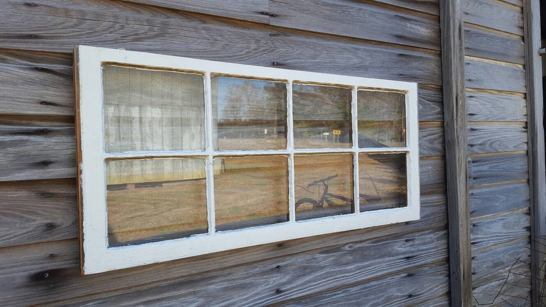 40x20 8 Pane Old Antique Farm Shabby Vintage Window Sash Wedding ...