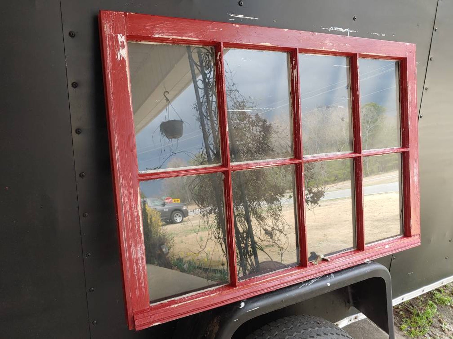 36x20 8 Pane Old Antique Shabby Vintage Window Sash Farm House | Etsy