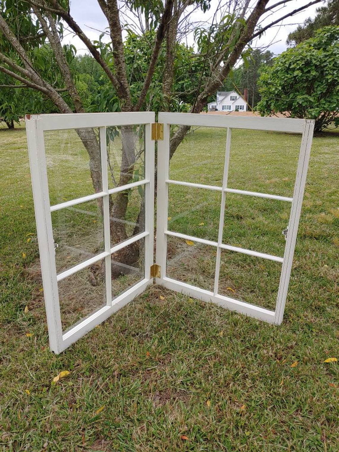 Vintage Antique Farm Window Sash Frame 6 Pane 36x28 Wedding | Etsy