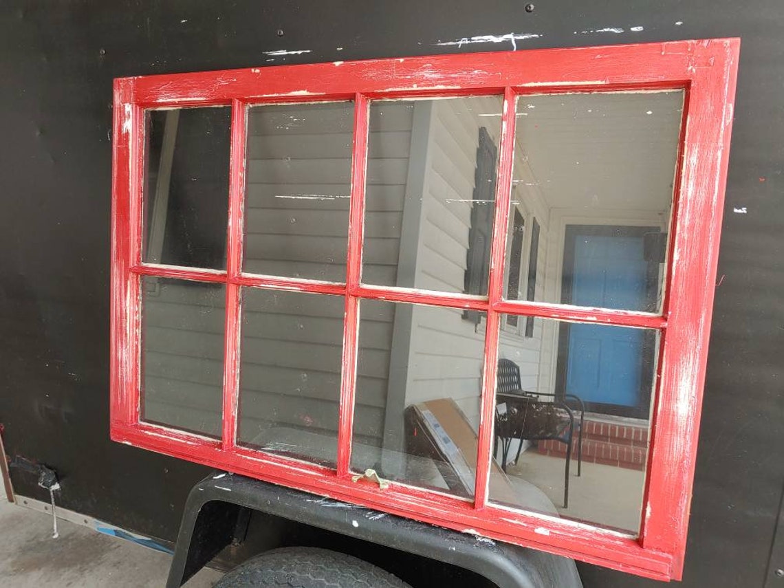 36x20 8 Pane Old Antique Shabby Vintage Window Sash Farm House | Etsy