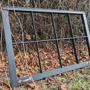 Vintage Antique Farm Window Sash Wood Authentic Antique Window, HUGE ...