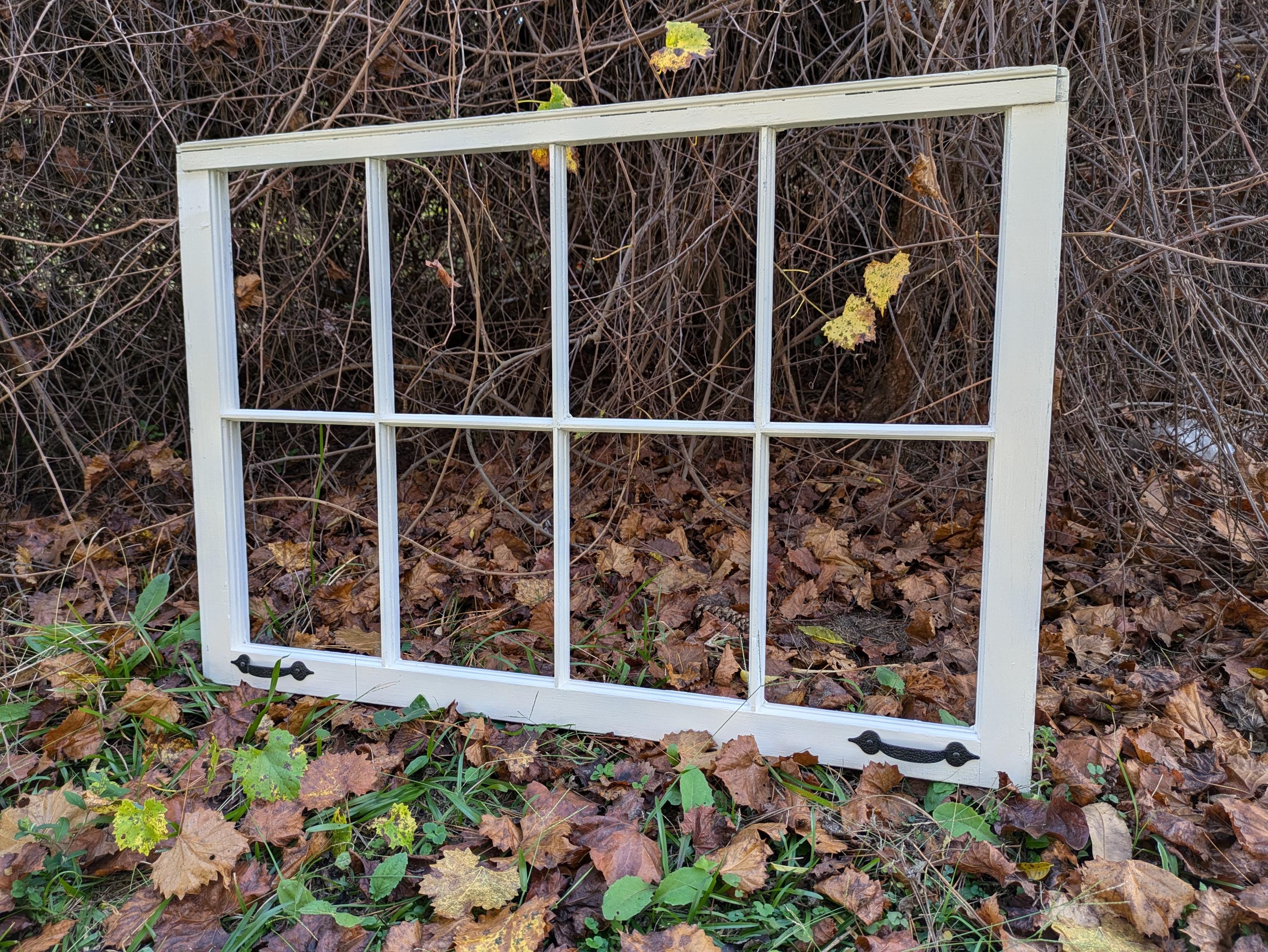 Vintage Antique Farm Window Sash Wood Authentic Window Wall Decor Farm ...