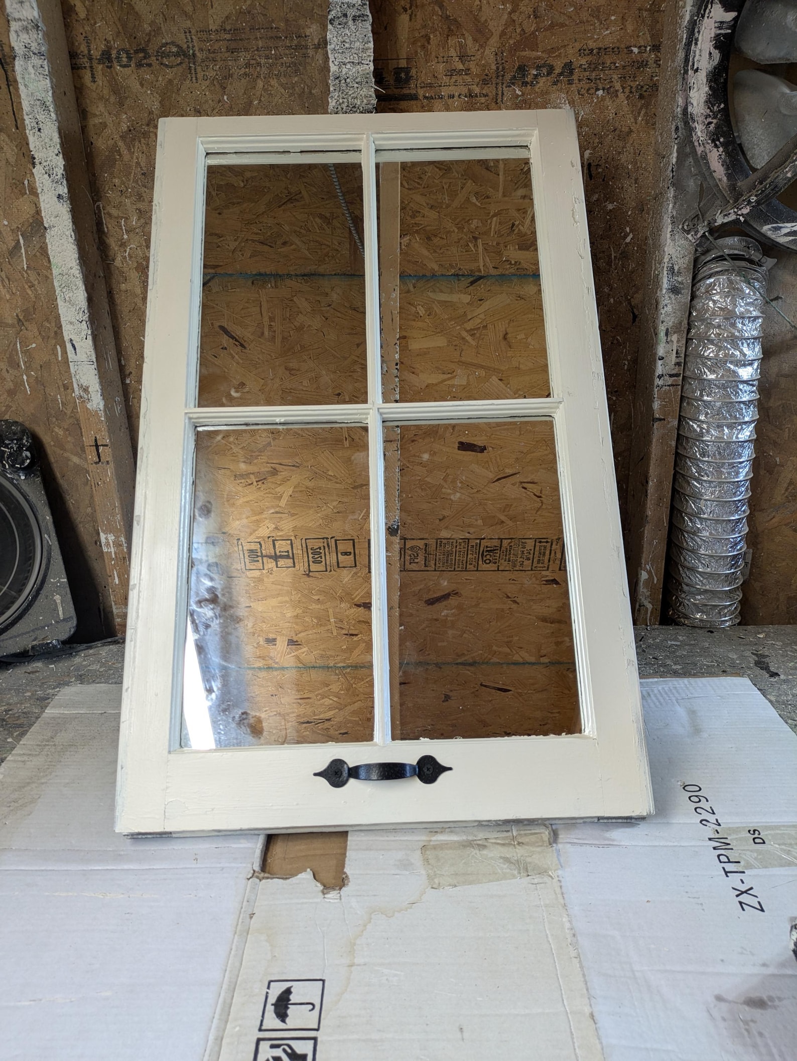 Vintage Antique Farm Window Sash Wood Authentic Window Wall Decor Farm ...