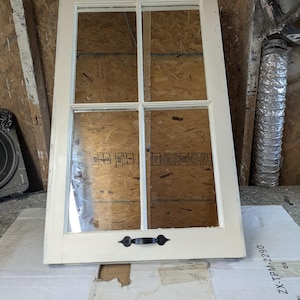 Vintage Antique Farm Window Sash Wood Authentic Antique Window, HUGE ...