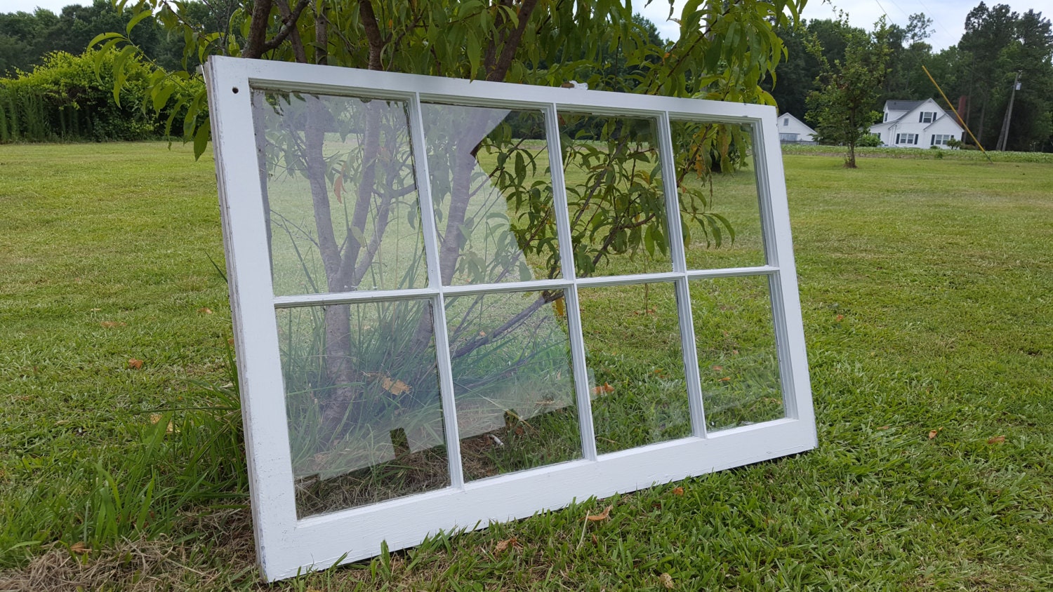 44X28 HUGE 8 Pane Old Antique Shabby Vintage Window Sash - Etsy