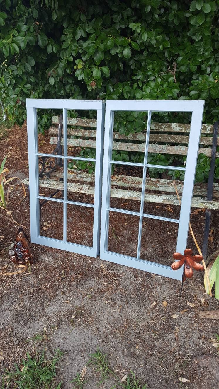 Vintage antique farm window sash frame salvaged reclaimed | Etsy