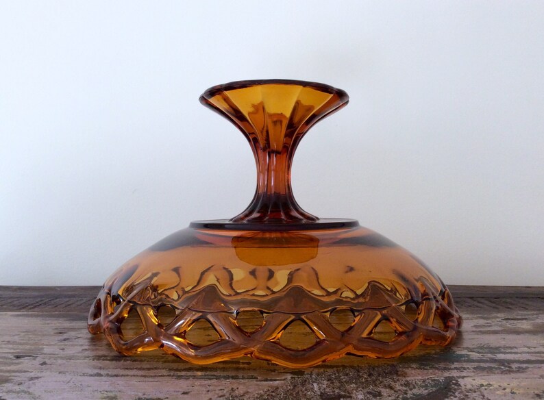 Vintage 1960s Lancaster Colony Pitman-dreitzer Dark Amber | Etsy