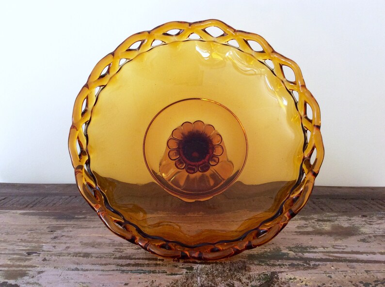 Vintage 1960s Lancaster Colony Pitman-dreitzer Dark Amber | Etsy