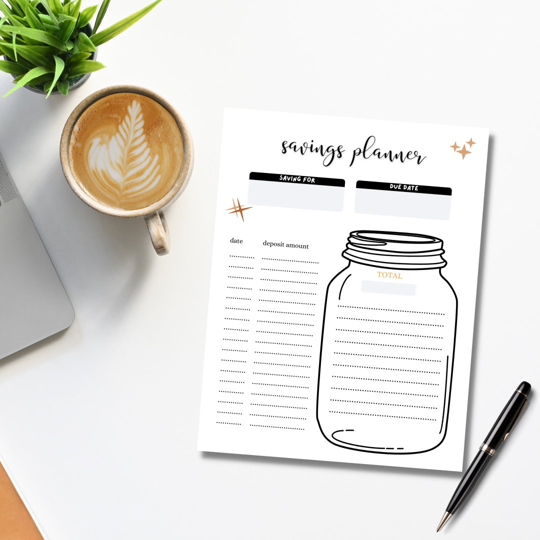 Budgeting Planner, Savings Tracker, Budgeting Printable, Digital ...