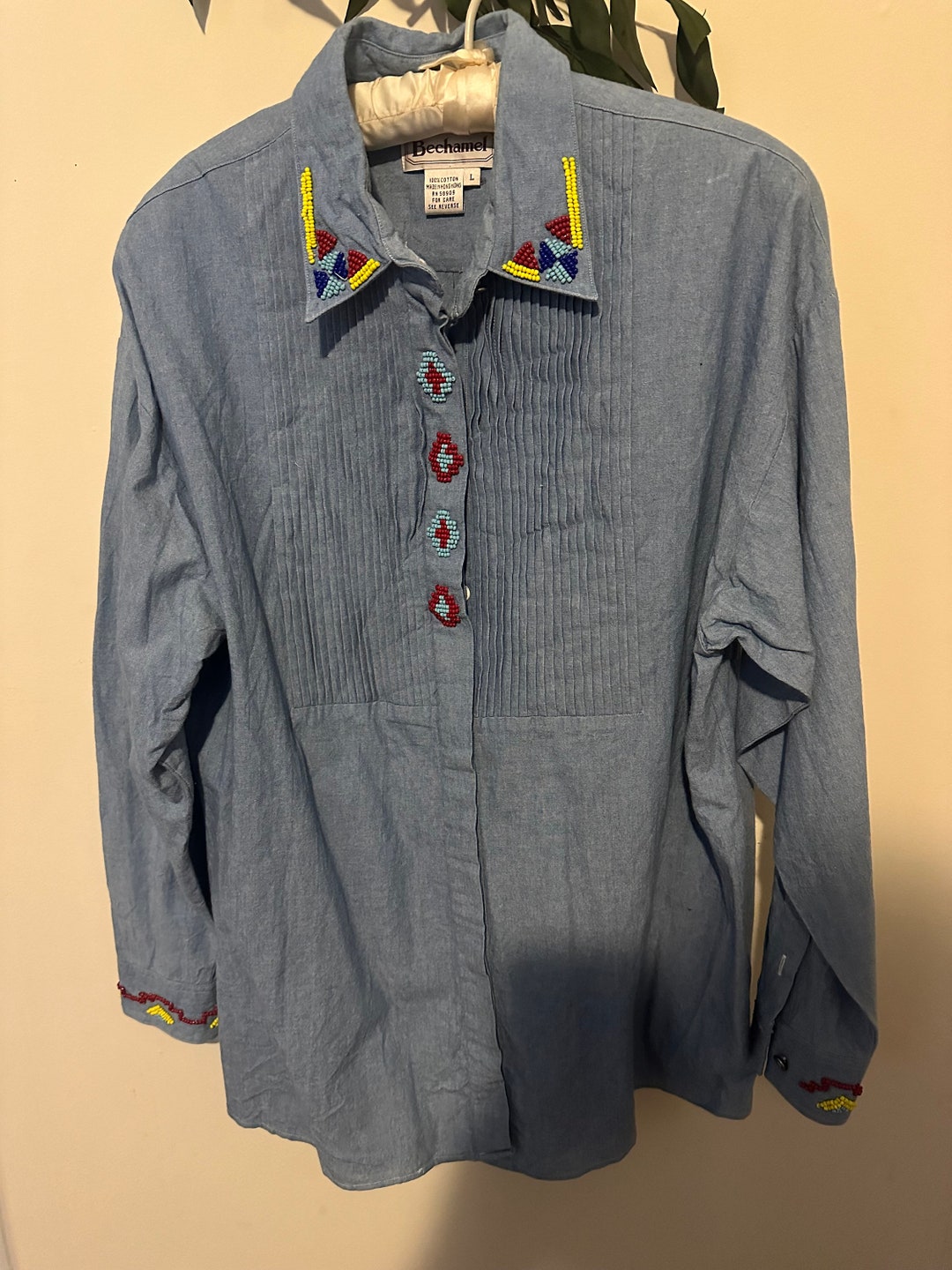 Vintage Bechamel Southwestern Blouse - Etsy