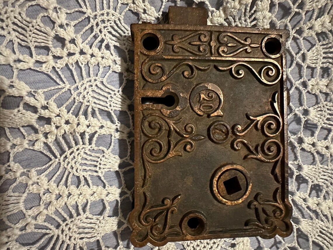 Antique Door Lock - Etsy