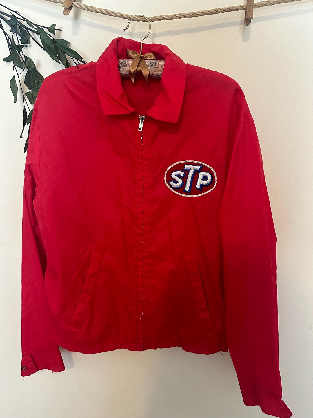 Vintage STP Motor Oil Jacket - Etsy
