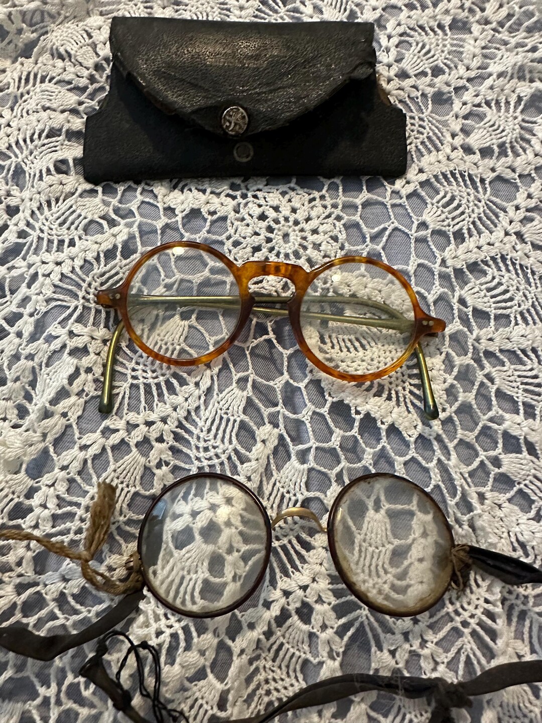 Antique Eye Glasses - Etsy