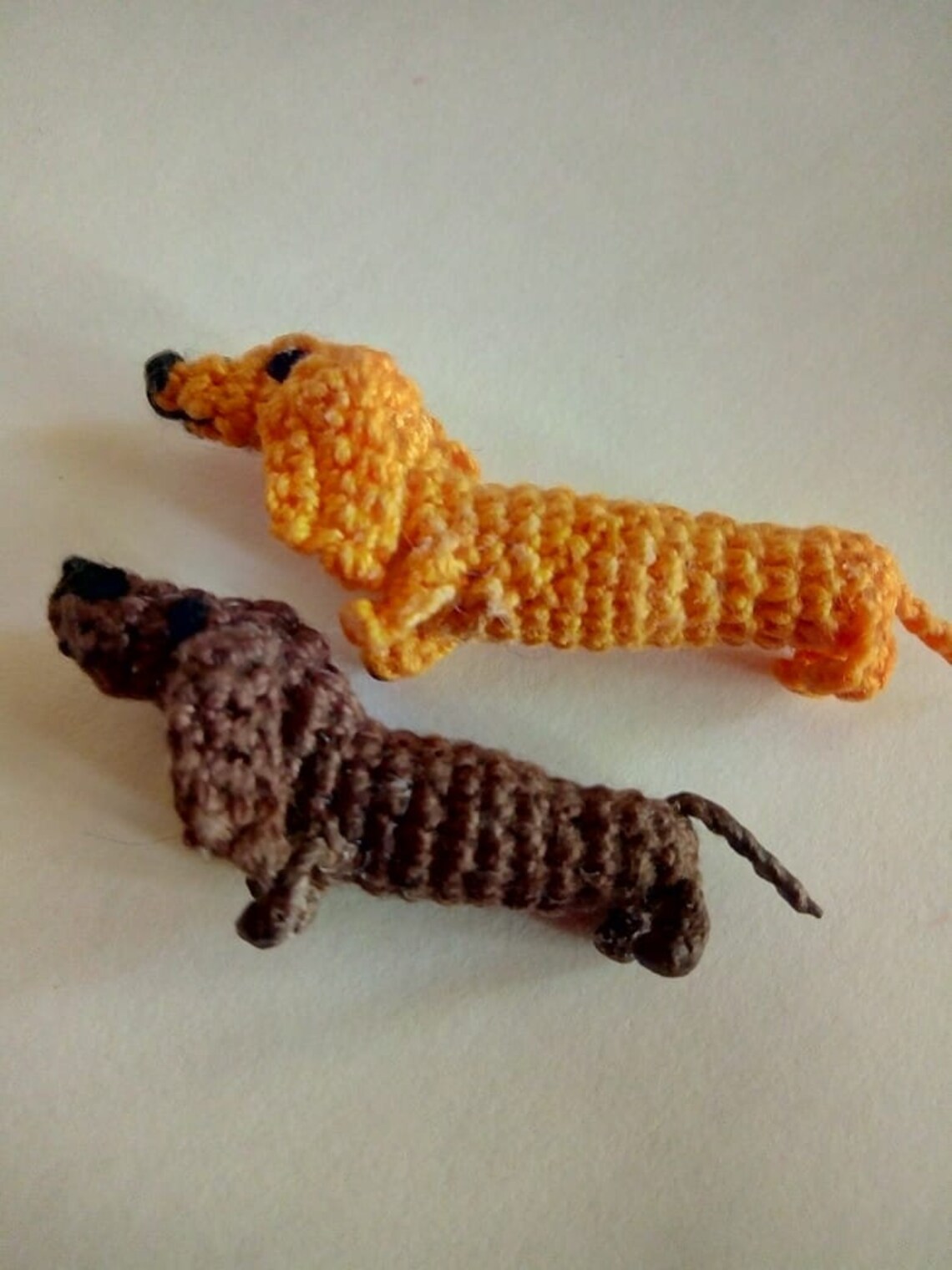 Cute Crochet Mini Dog Amigurumi Art Doll Miniature Amigurumi | Etsy