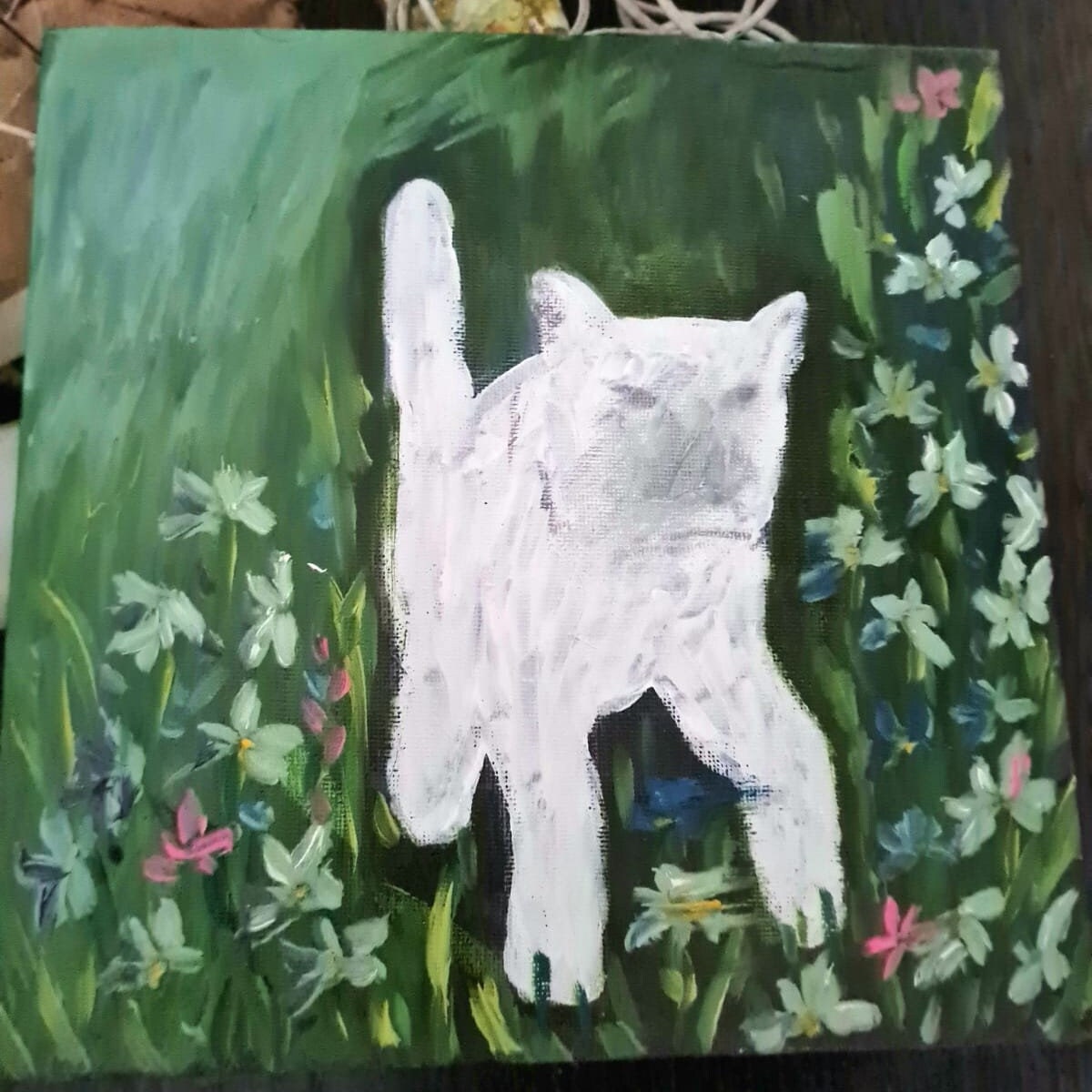 Abstract Katty Painting Still Life Kat Oil Painting Original | Etsy