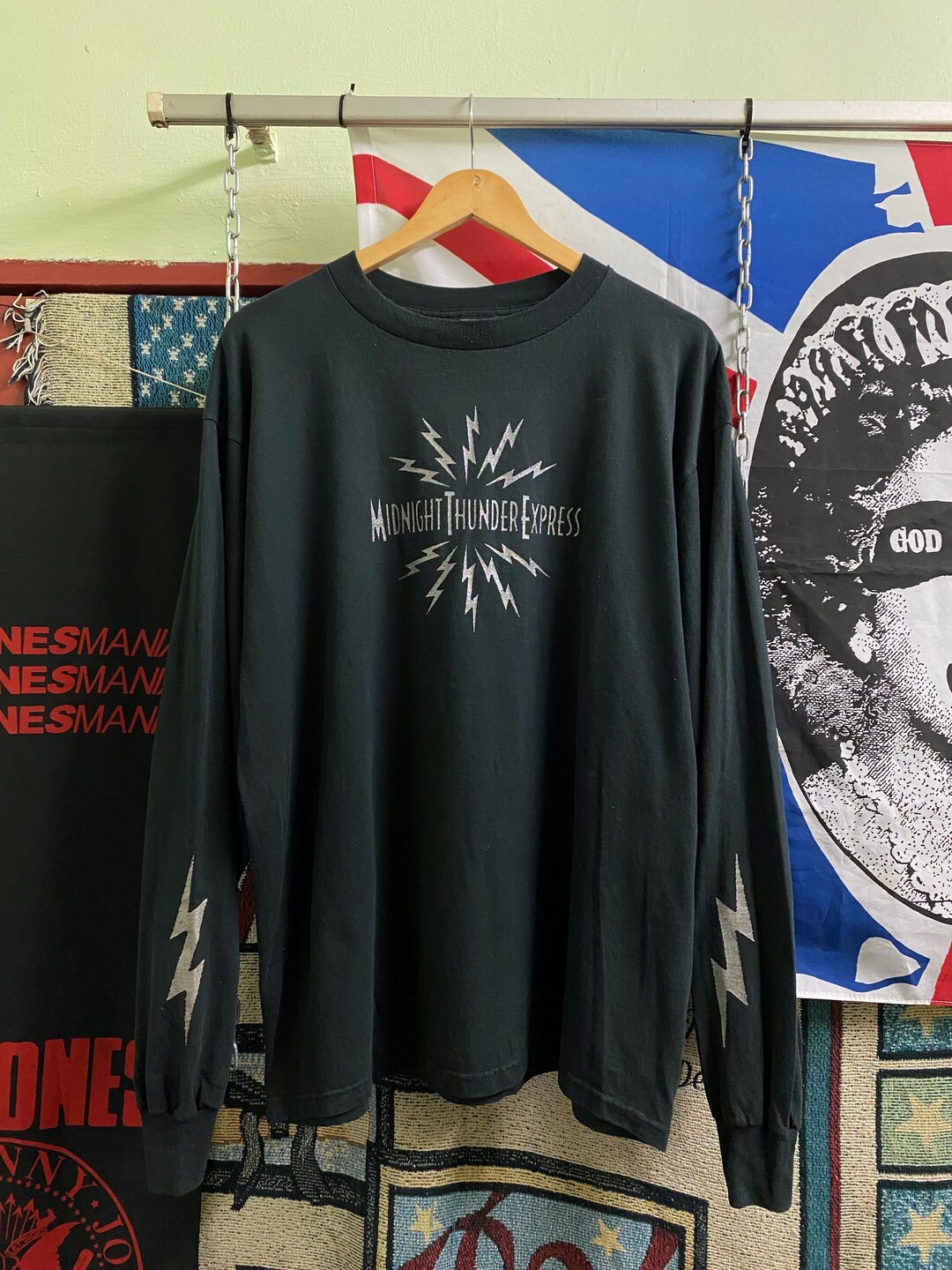 Vintage Y2K Midnight Thunder Express Metal Band Longsleeve T-shirt - Etsy