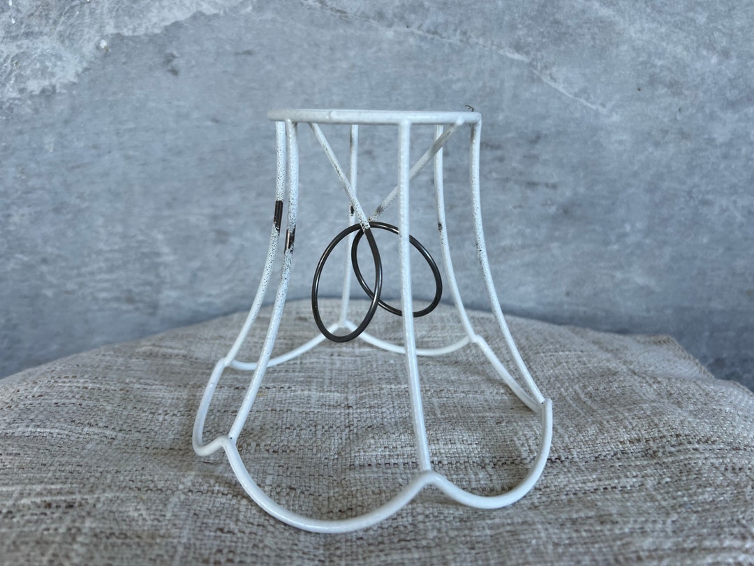 Scandinavian Vintage Small Lamp Shade Frame Wire Frame Wireframe - Etsy