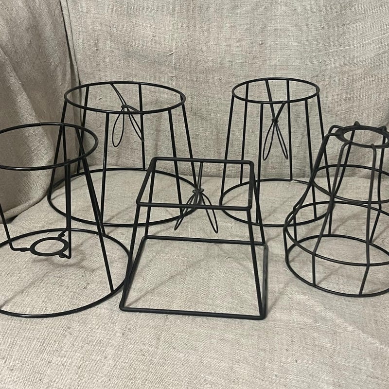 Wire Frame Lampshade - Etsy