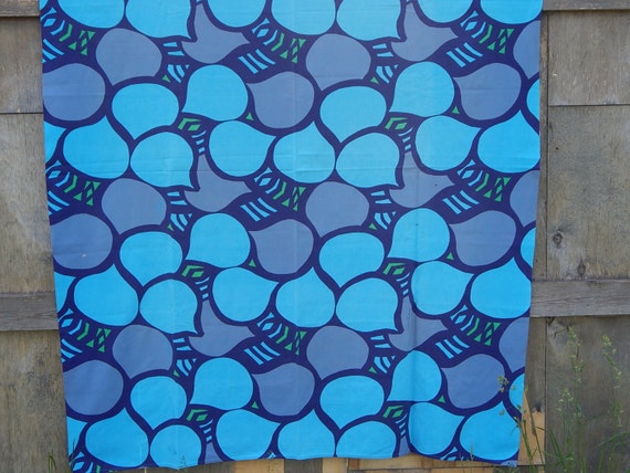 Scandinavian Vintage Fabric Decorative Fabric Curtain Retro | Etsy