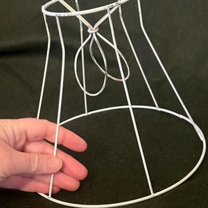 Scandinavian Vintage Lamp Shade Frame Wire Frame Wireframe - Etsy
