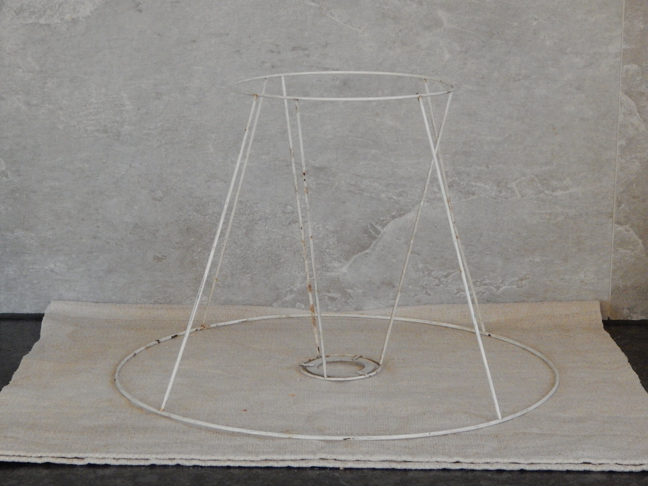 Scandinavian Vintage Lamp Shade Frame Wire Frame Wireframe - Etsy